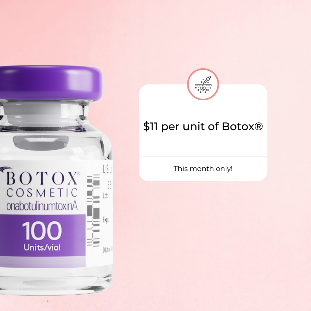 Botox® Special: $11 per unit in October - Skin MD